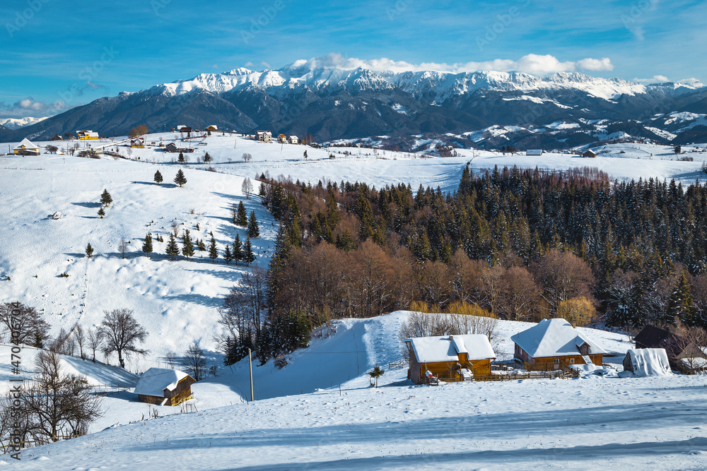 Romania Scenery Winter