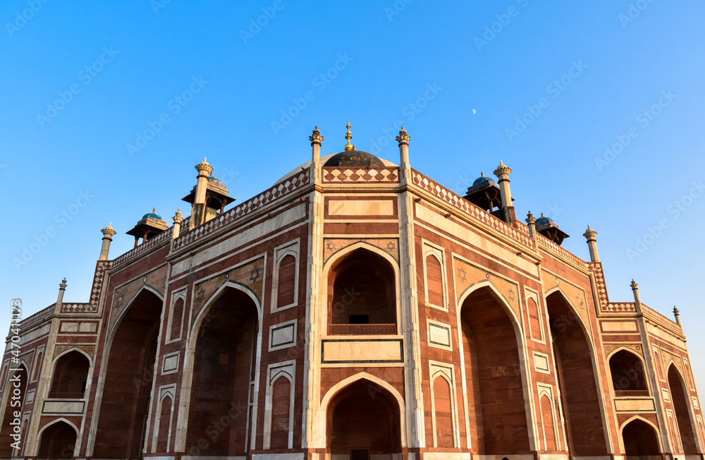 HUMAYUN'S TOMB IN DELHI, INDIA.Tomb of the Mughal Emperor Humayun ...