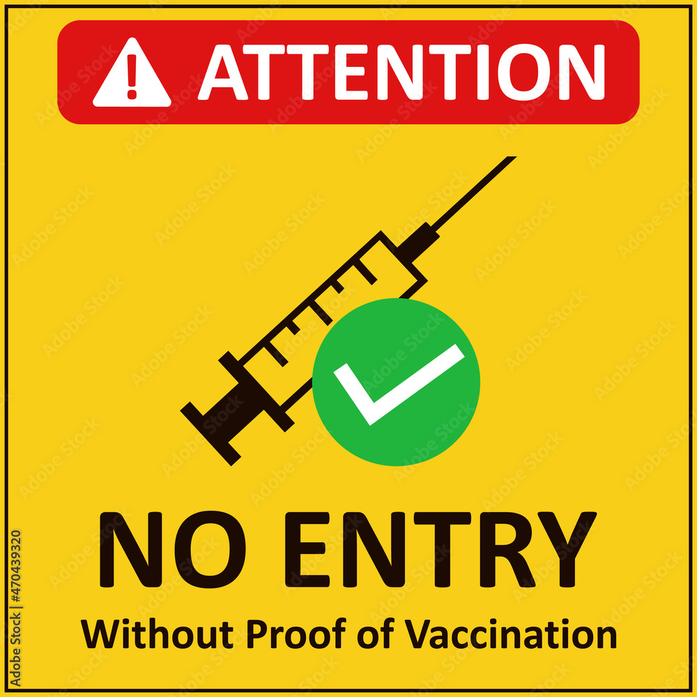 Entry is prohibited Without Confirmation of the presence of a ...