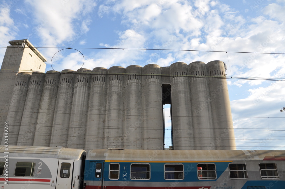 A silo is a structure for storing bulk materials. Silos are used in ...