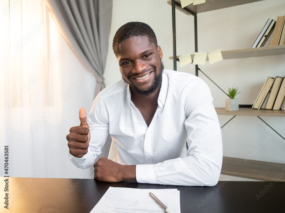 Successful deal. Corporate agreement. Cooperation offer acceptance ...