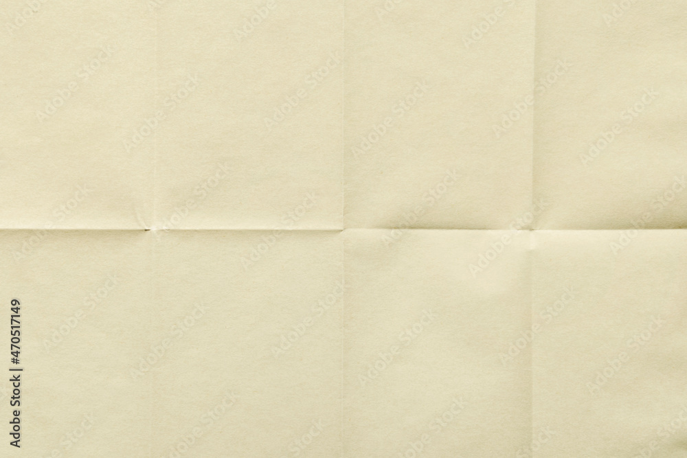 Paper folded in eight, texture background Stock Photo | Adobe Stock