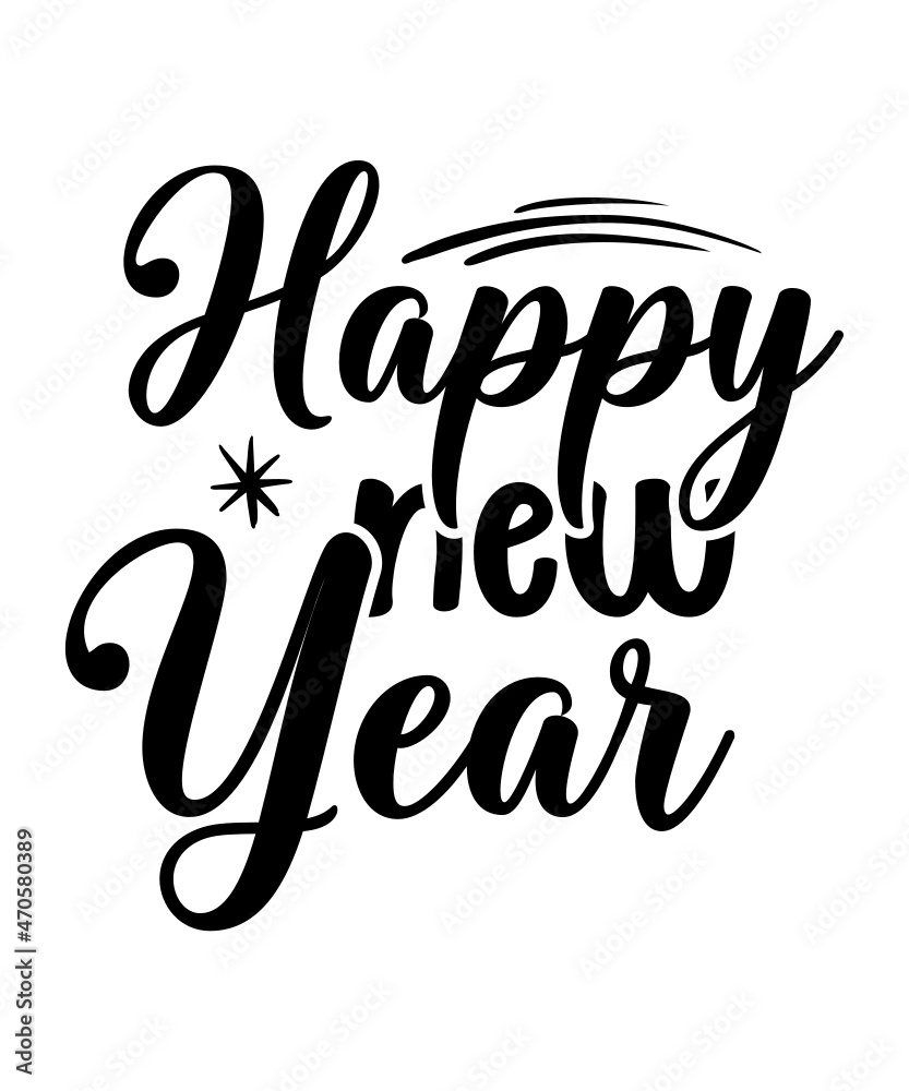 New year SVG bundle, New year matching family svg, New year svg, new ...