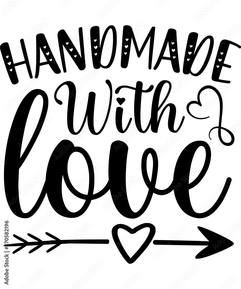 Handmade with love SVG, Hobby bundle clipart, baking clipart, sewing ...