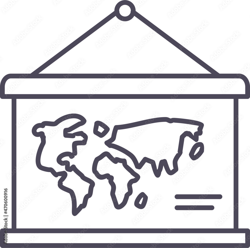 political map Stock Vector | Adobe Stock