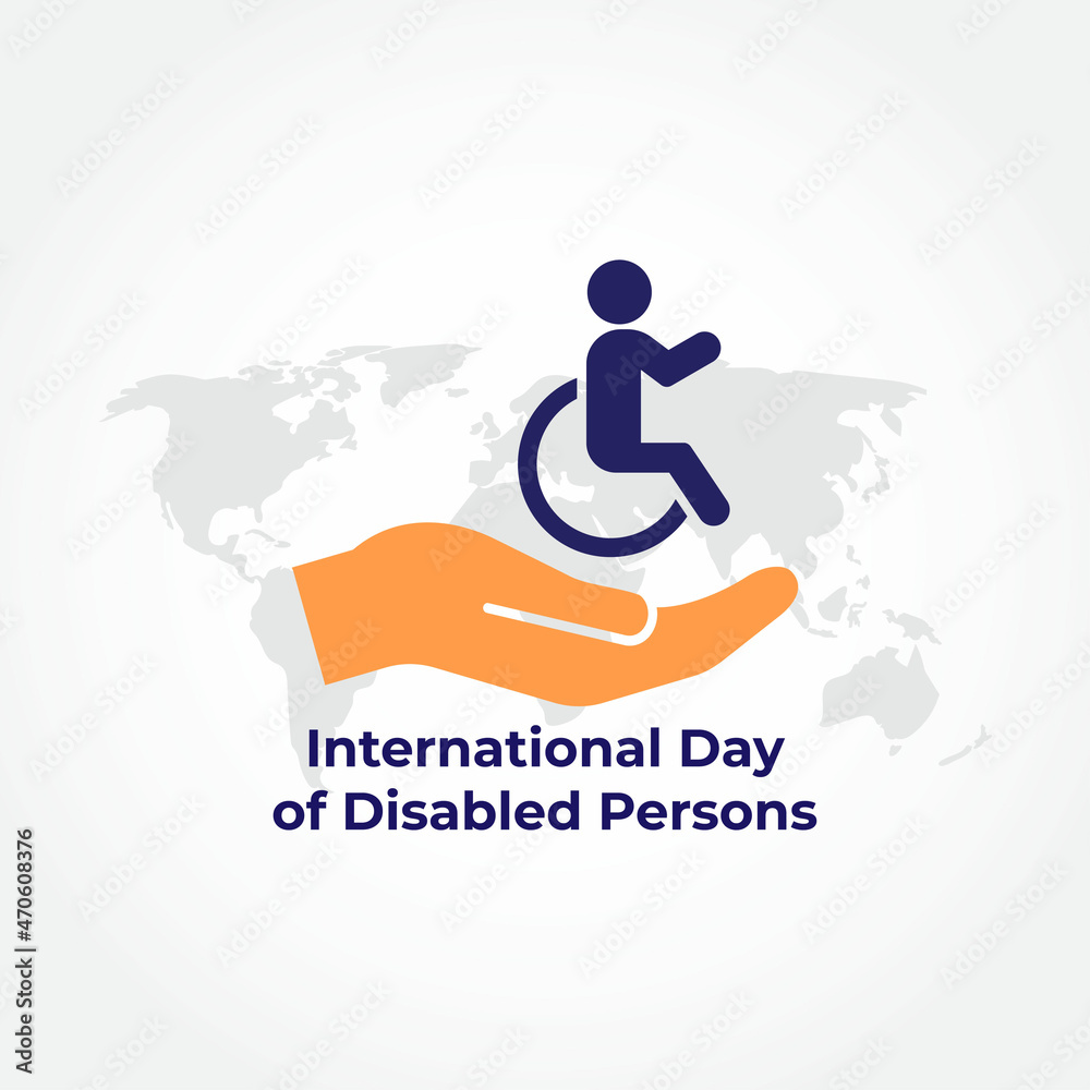 International Day Of Disabled Persons Stock Vector Adobe Stock