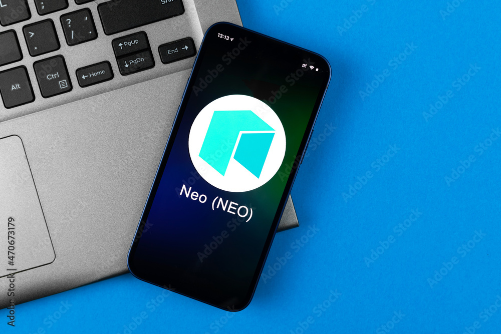 NEO symbol. Trade with cryptocurrency, digital and virtual money ...