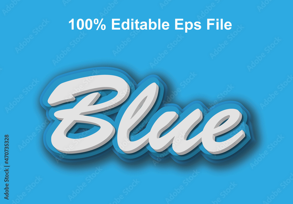 Text Effect Design with Shadow Stock Template | Adobe Stock