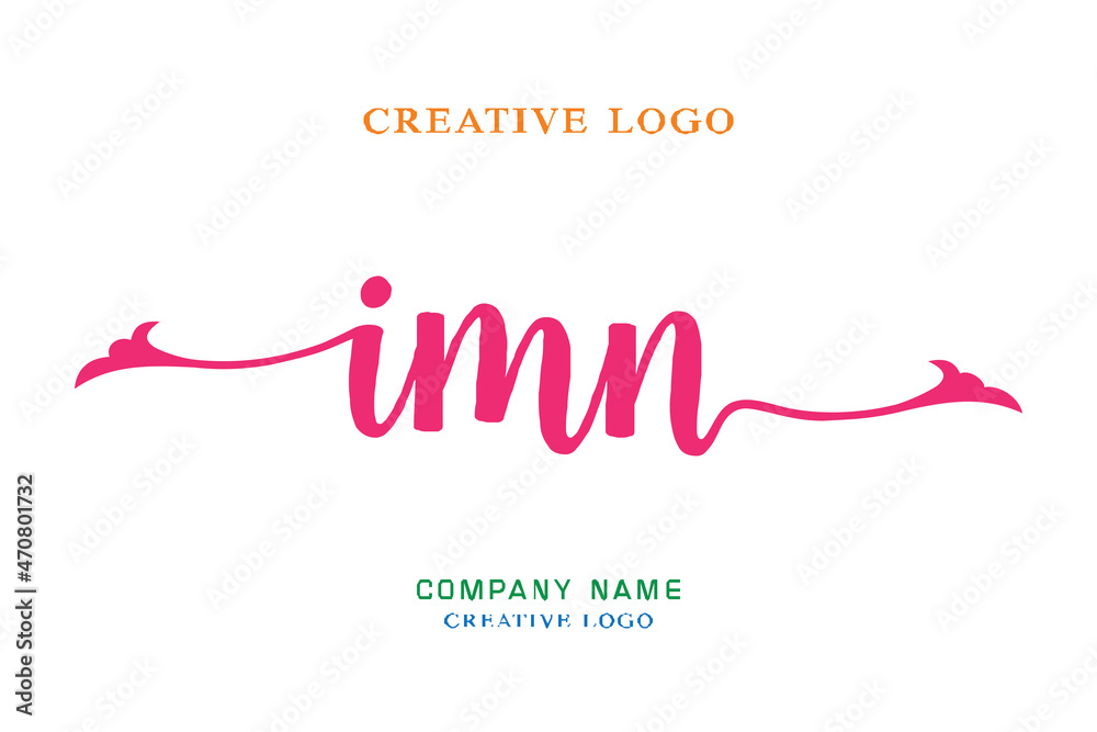 IMN lettering logo is simple, easy to understand and authoritative ...