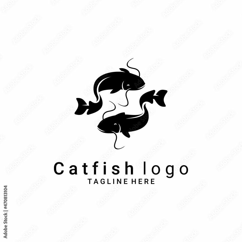 catfish vector, catfish logo illustration, can be used for restaurant ...