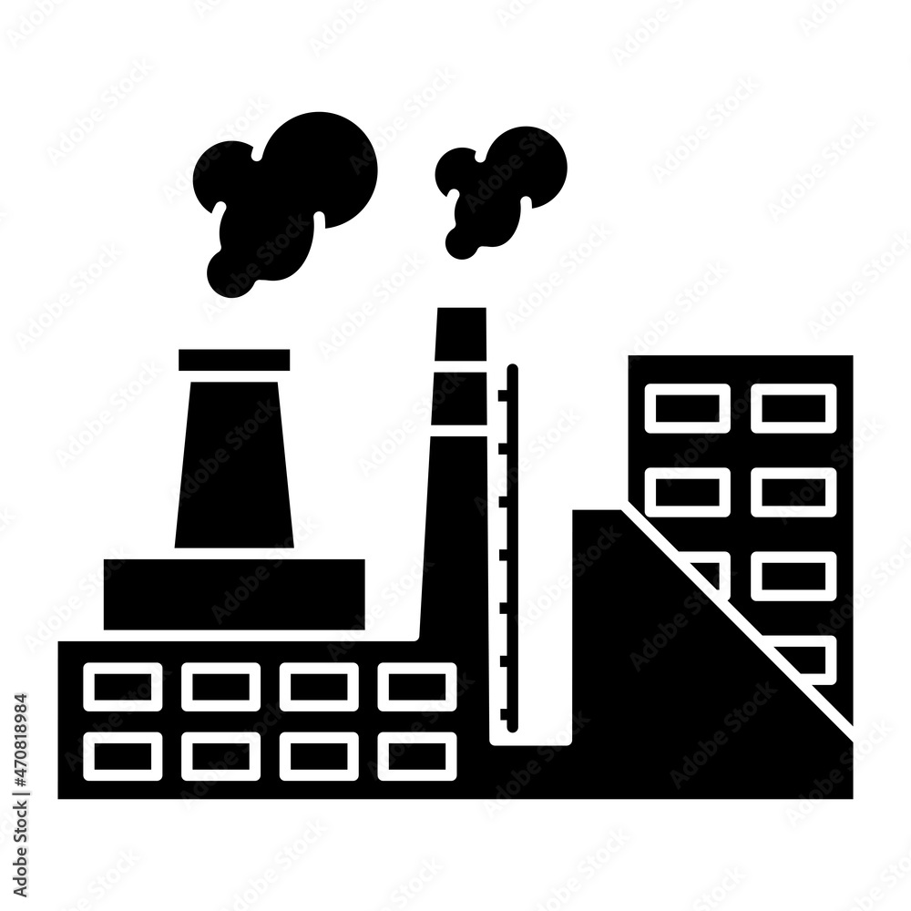 Industrial Factory Icon