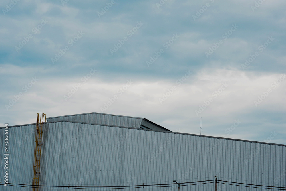 warehouse roof industrial and transportation concepts Stock Photo ...