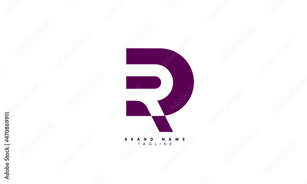 Alphabet letters Initials Monogram logo RD, DR, R and D Stock Vector ...