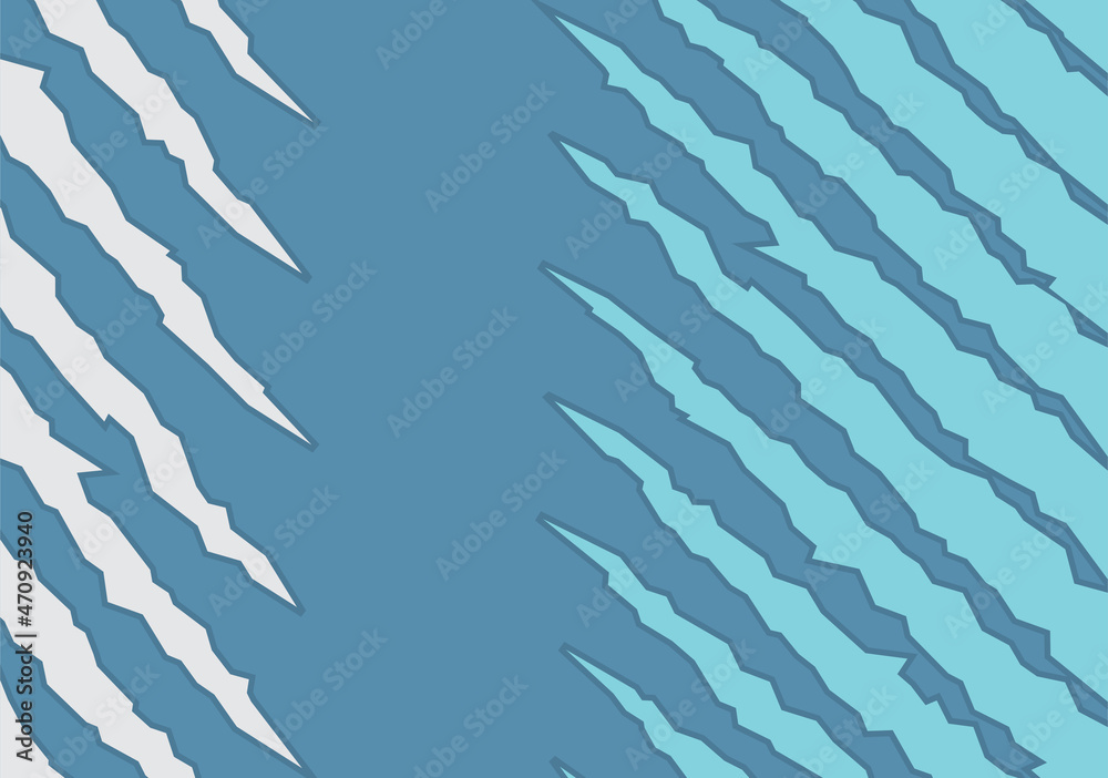 Abstract background with blue claw scratch texture Stock Vector | Adobe ...