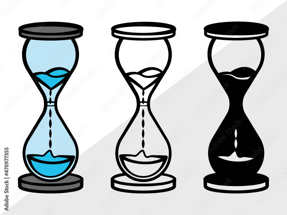 Hourglass SVG | Hour Glass Svg | Clock Svg | Time Svg | Sandglass ...