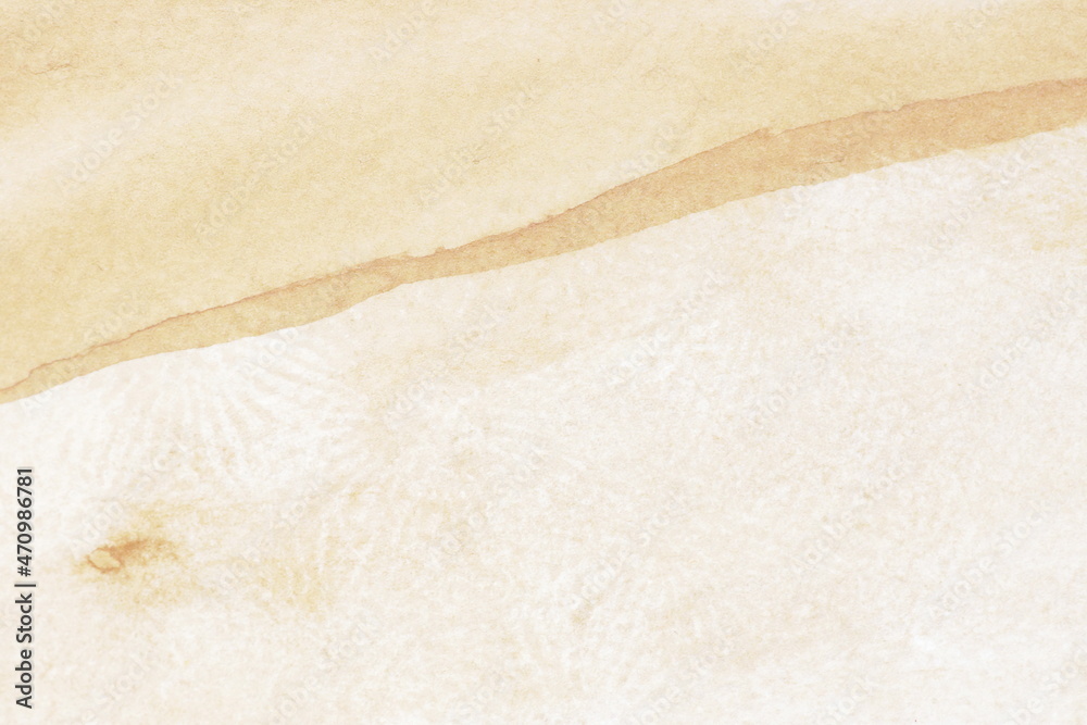 Watercolor texture. Abstract Beige Painting background. Template Stock ...