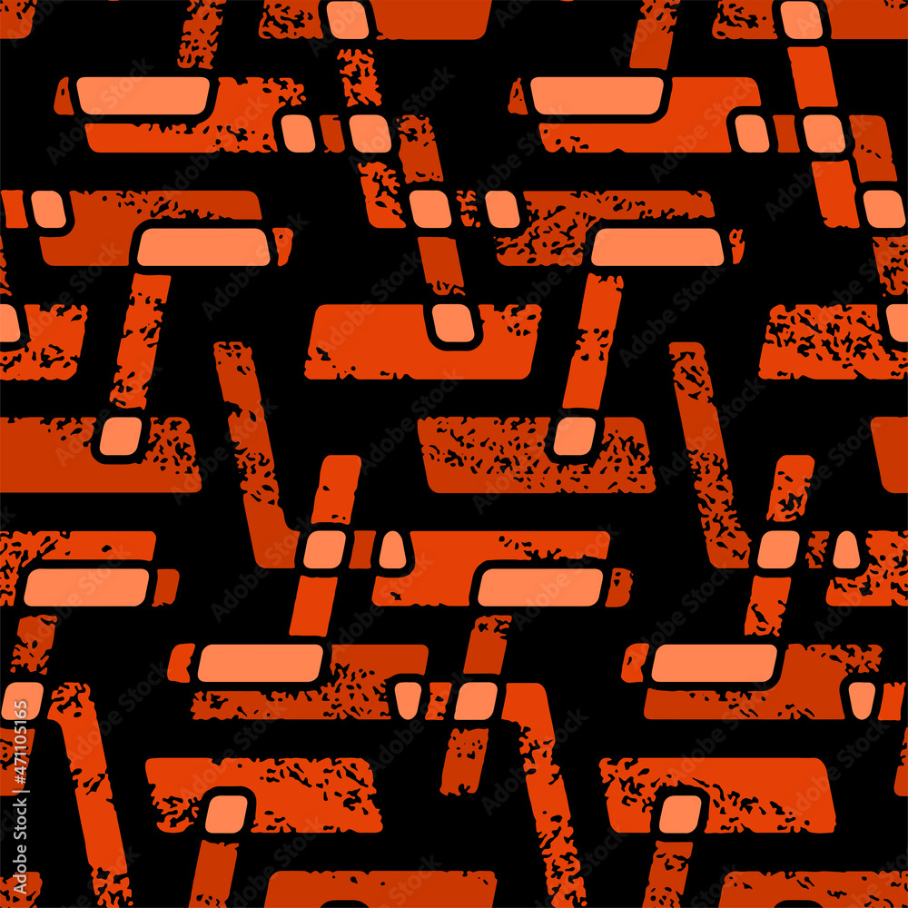 Full seamless dirty square texture pattern vector for decoration ...