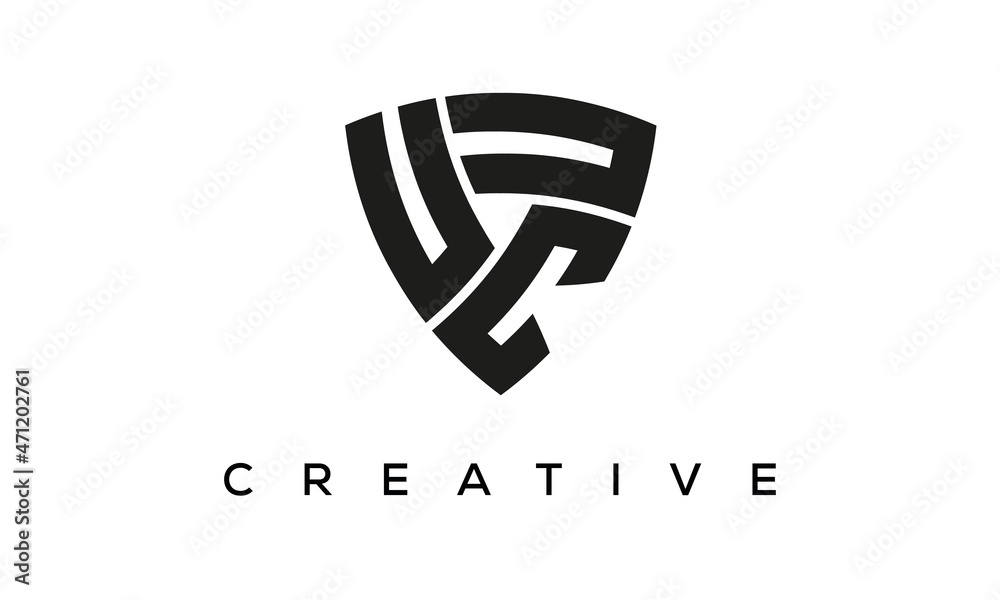 UCU letters logo, security Shield logo vector Stock Vector | Adobe Stock