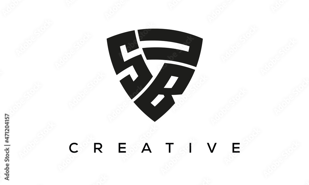 SBU letters logo, security Shield logo vector Stock Vector | Adobe Stock