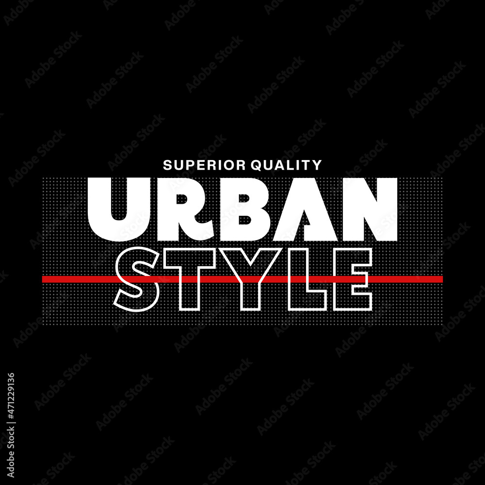 Design vector typography urban style for t shirt print, vector ...