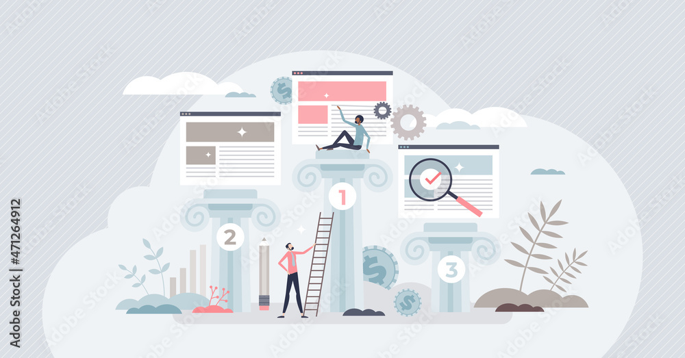 Website ranking and search engine top popular results tiny person ...