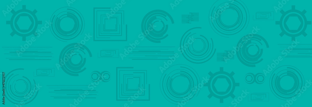 Abstract technical banner. Transparent elements texture. Modern trendy ...