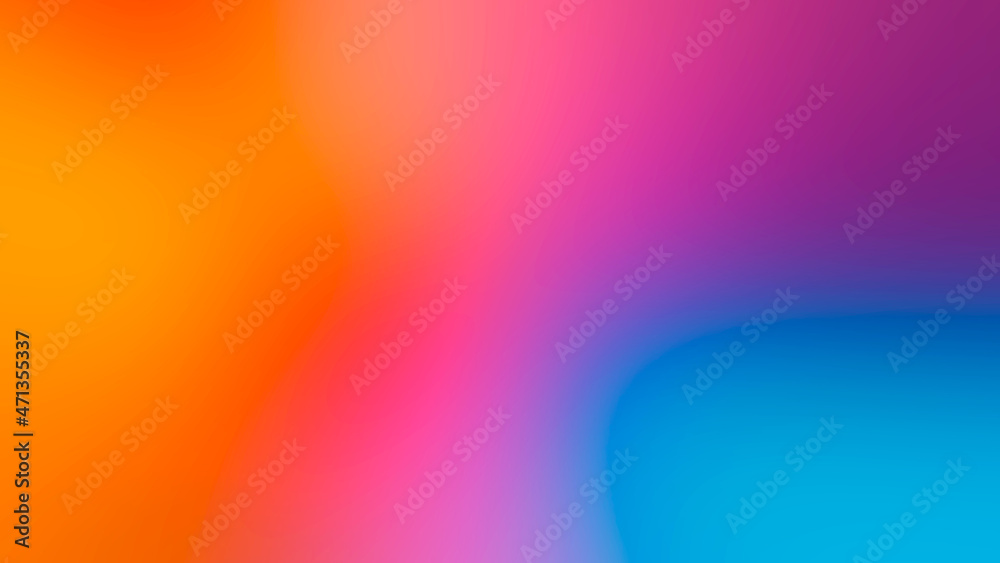 Multicoloured abstract vivid gradient background Stock Illustration ...