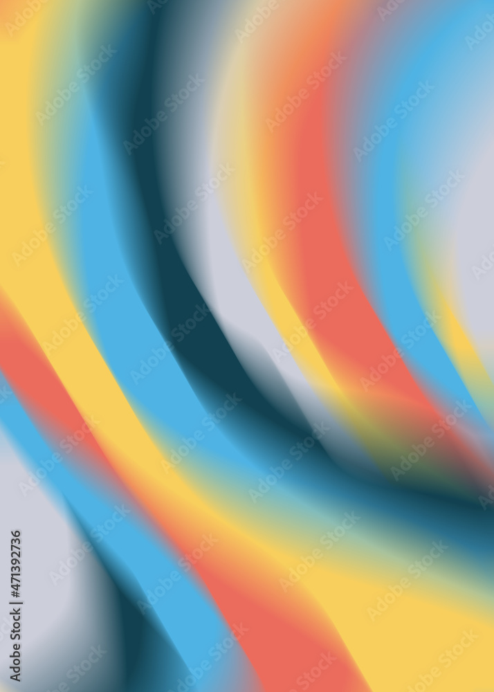 abstract colorful background with bright colors for flyers, posters, ui ...