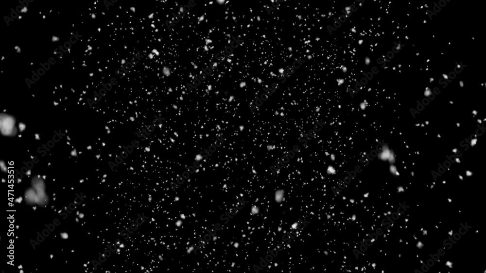 Falling snow, PNG codec with alpha channel - transparent background ...