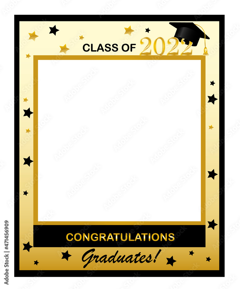 Class of 2022. Props for the prom photo studio. Photo frame for ...