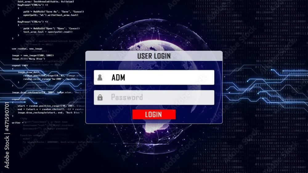 INCORRECT PASSWORD and Earth Connections Network, Animation, Background ...