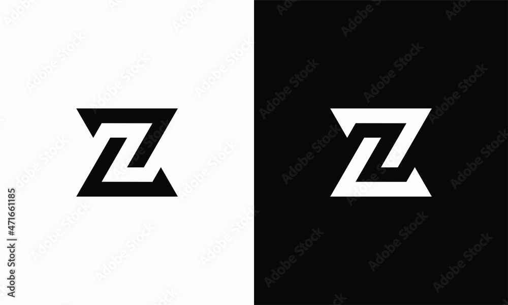 Letter Z logo. Icon design. Template elements. Geometric abstract logos ...