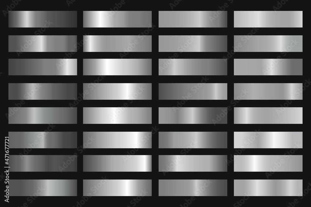 Gradation backgrounds vector set. Gradients collection. Vector ...