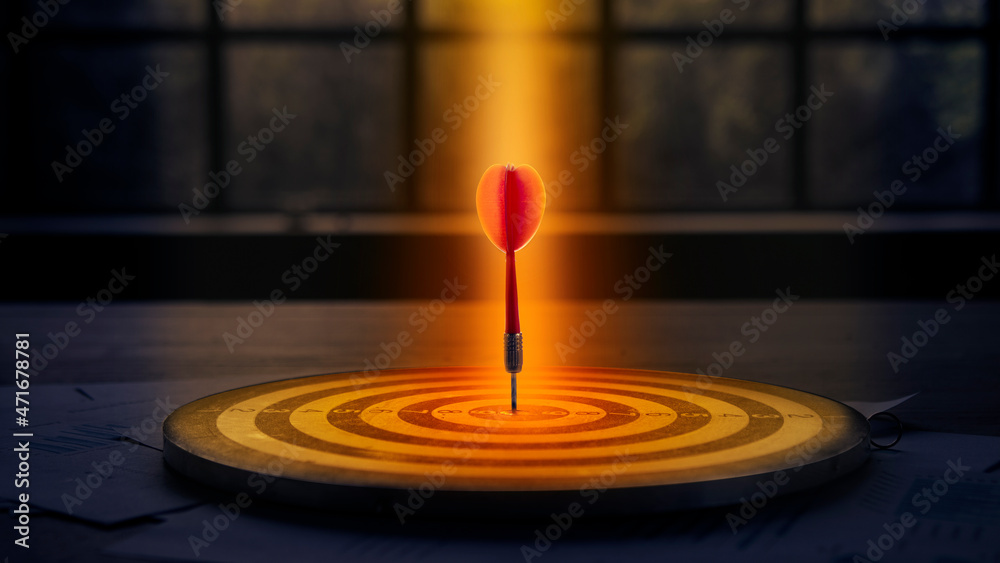 Targeting For business tasks that must be accomplished Stock Photo ...