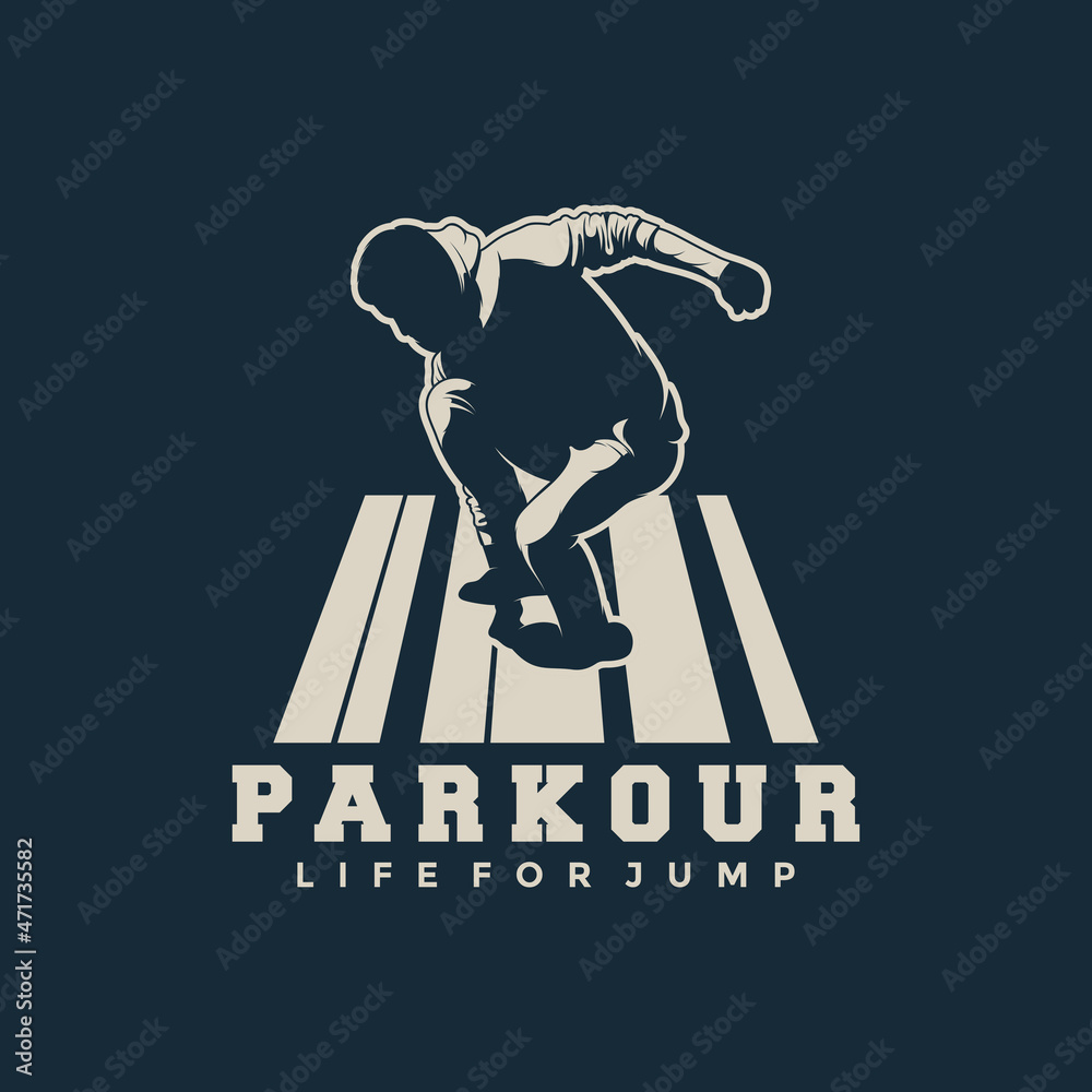 Parkour Logo Design