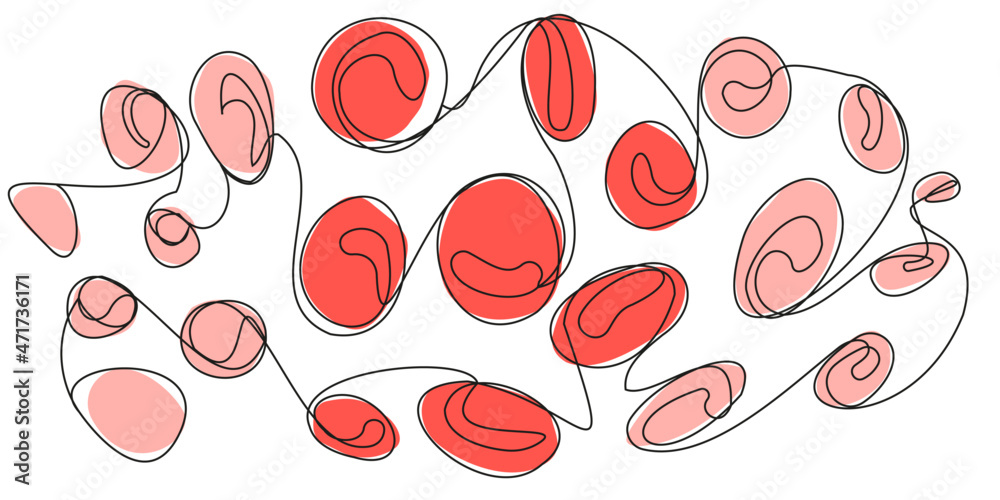 Red Blood Cell Drawing