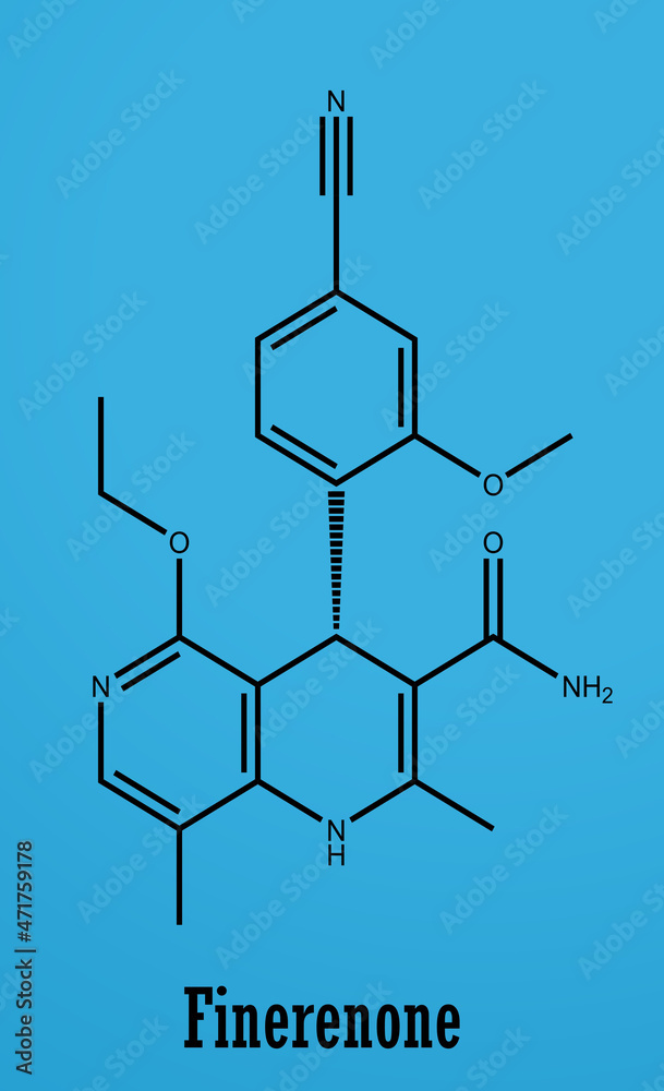 Finerenone, sold under the brand name Kerendia, is a medication used to ...
