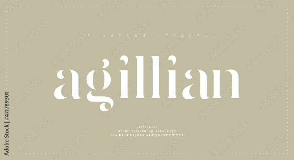 Classic alphabet letters classic font. Classic Modern Serif Lettering ...