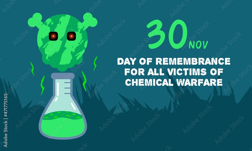 Laboratory flask contain toxic liquid react to form a death monster ...