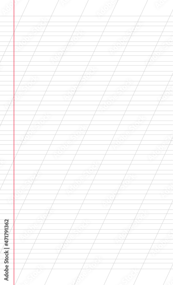 Graph paper. Printable lined grid paper with color horisontal, diagonal ...