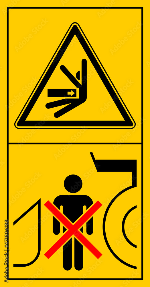cmssn120 CombinationMachineSafetySignNew cmssn - mssn26mssn78v vertikal ...