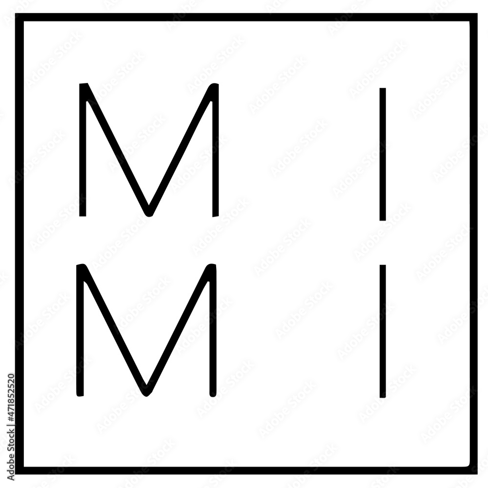 mimi background inspirational quotes typography lettering design Stock ...