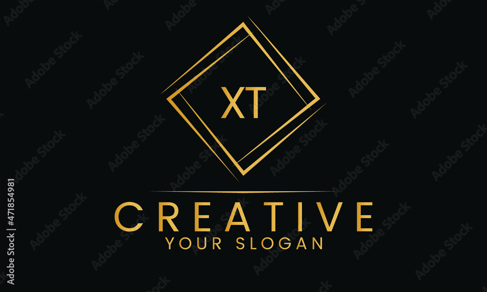 XT letter logo design , Letter TX logo design, XT logo, TX logo Stock ...