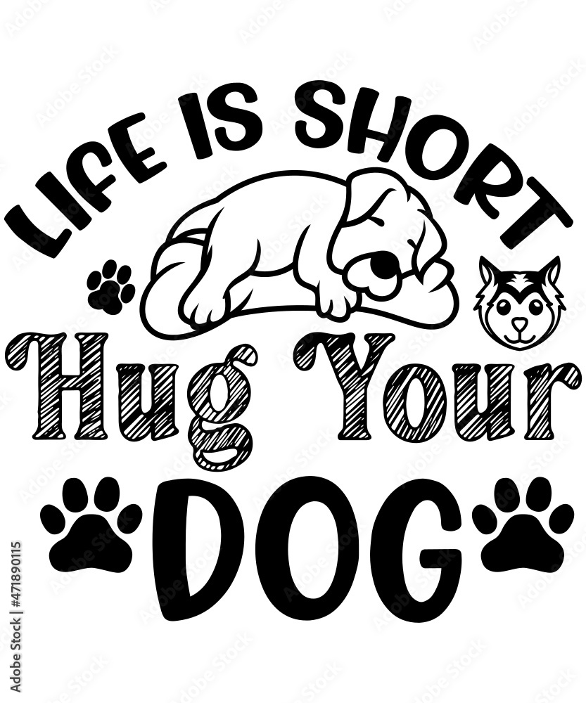 Dogs SVG, Dog Bandana SVG Bundle, Dog Life svg, Dog Bandana Designs ...