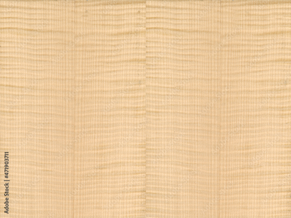 Rippled sycamore veneer texture seamless high resolution isolated Stock ...