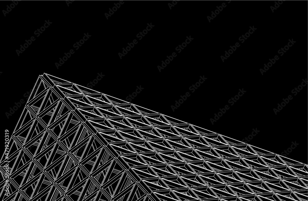 Structure building construction. Industrial background Stock Vector ... Structure building construction. Industrial background Stock Vector ...