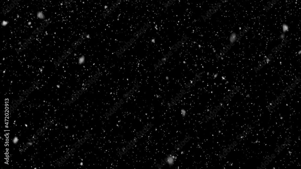 Natural falling snow, PNG codec with alpha channel - transparent ...