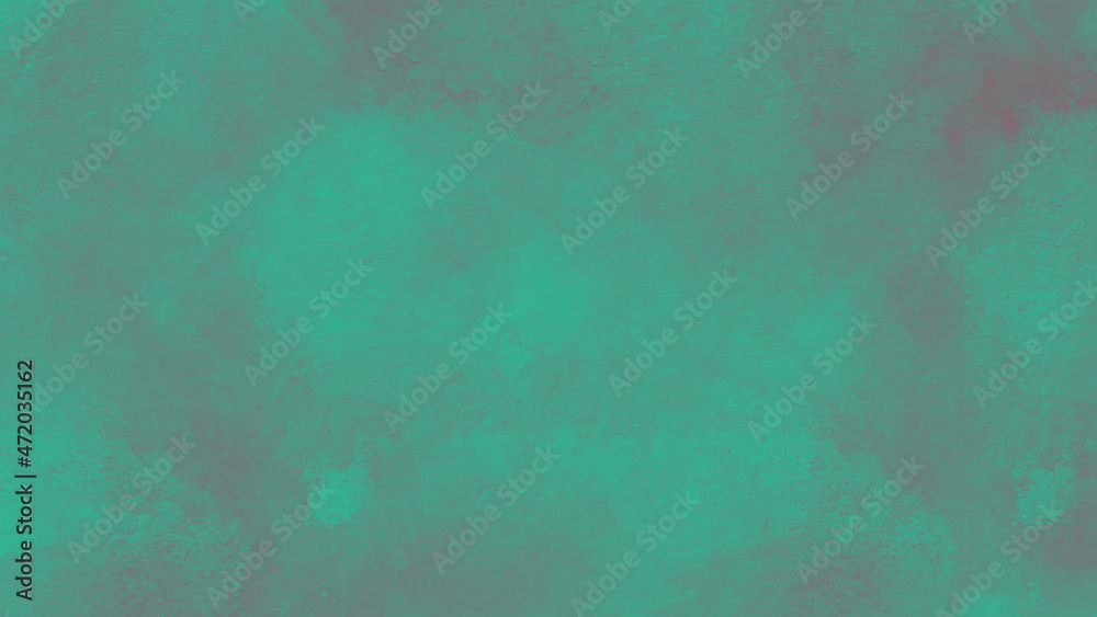 mint green and blue abstract paint background. watercolor acrylic ...