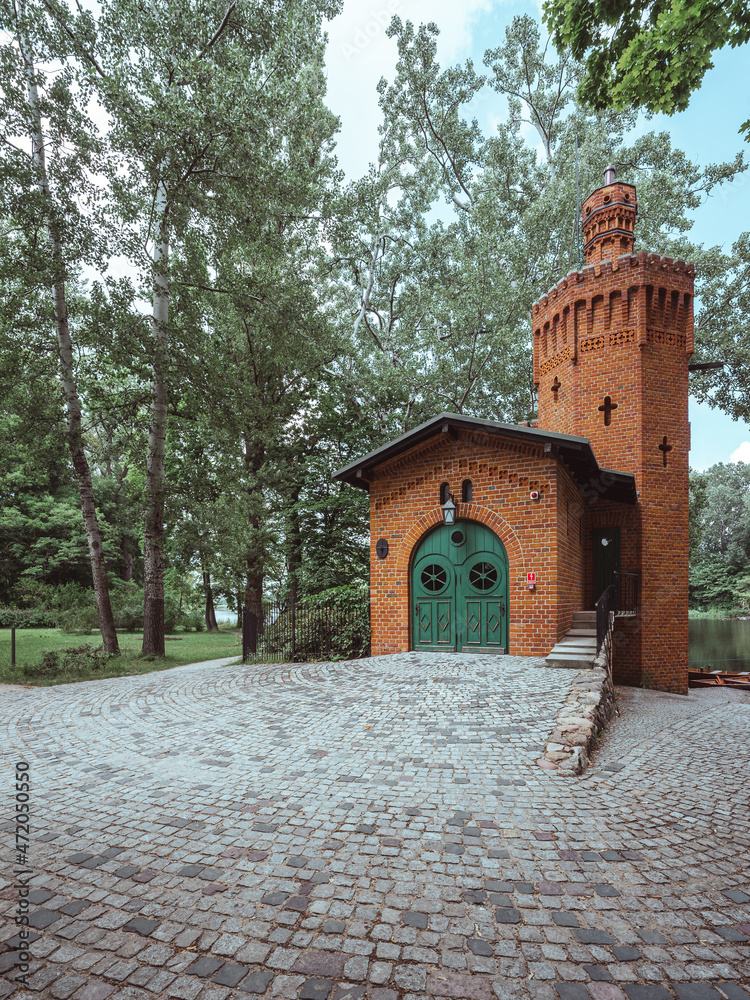 Wilanów Pump House would serve as a water intake with underground ...