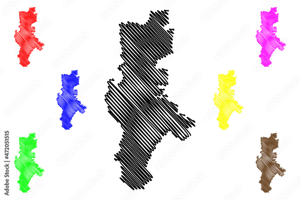 Gadchiroli district (Maharashtra State, Nagpur Division, Republic of ...